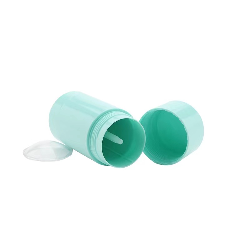 High Quality Empty 50ml Round Green Deodorant Stick Container Skin Care ...