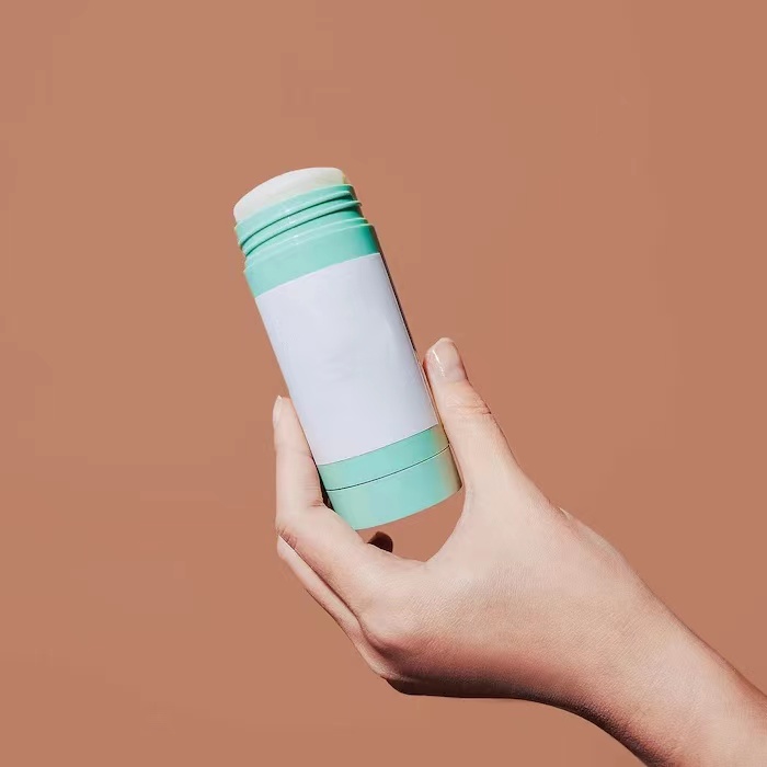 High Quality Empty 50ml Round Green Deodorant Stick Container Skin Care ...