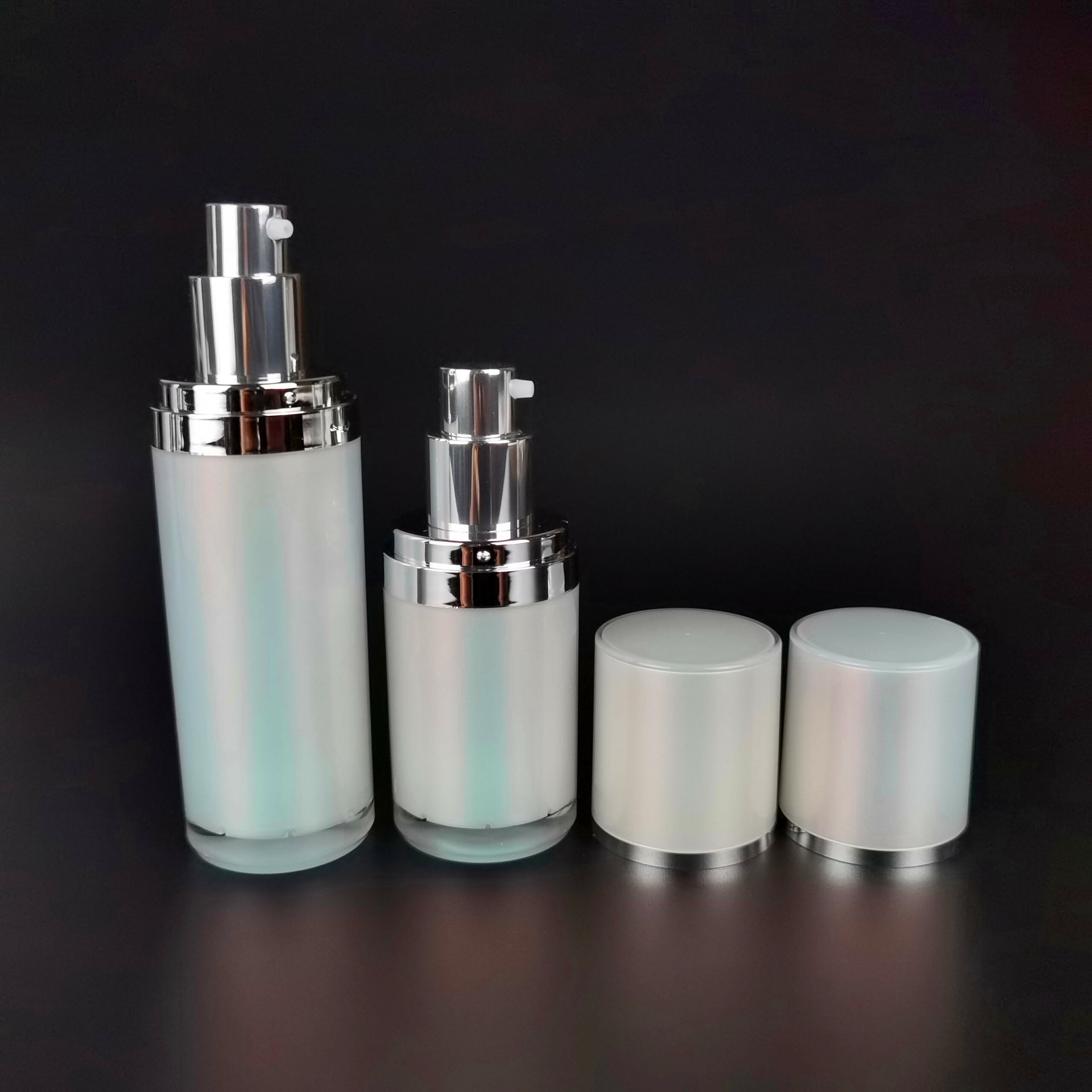 luxury 30ml 0.5oz Face lotion Containers Acrylic Bottle - cosmopacks