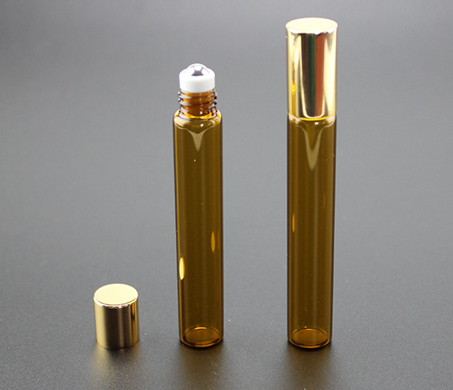 15ml Glass Perfume Oil Roll-On Bottle | Gold Packaging
