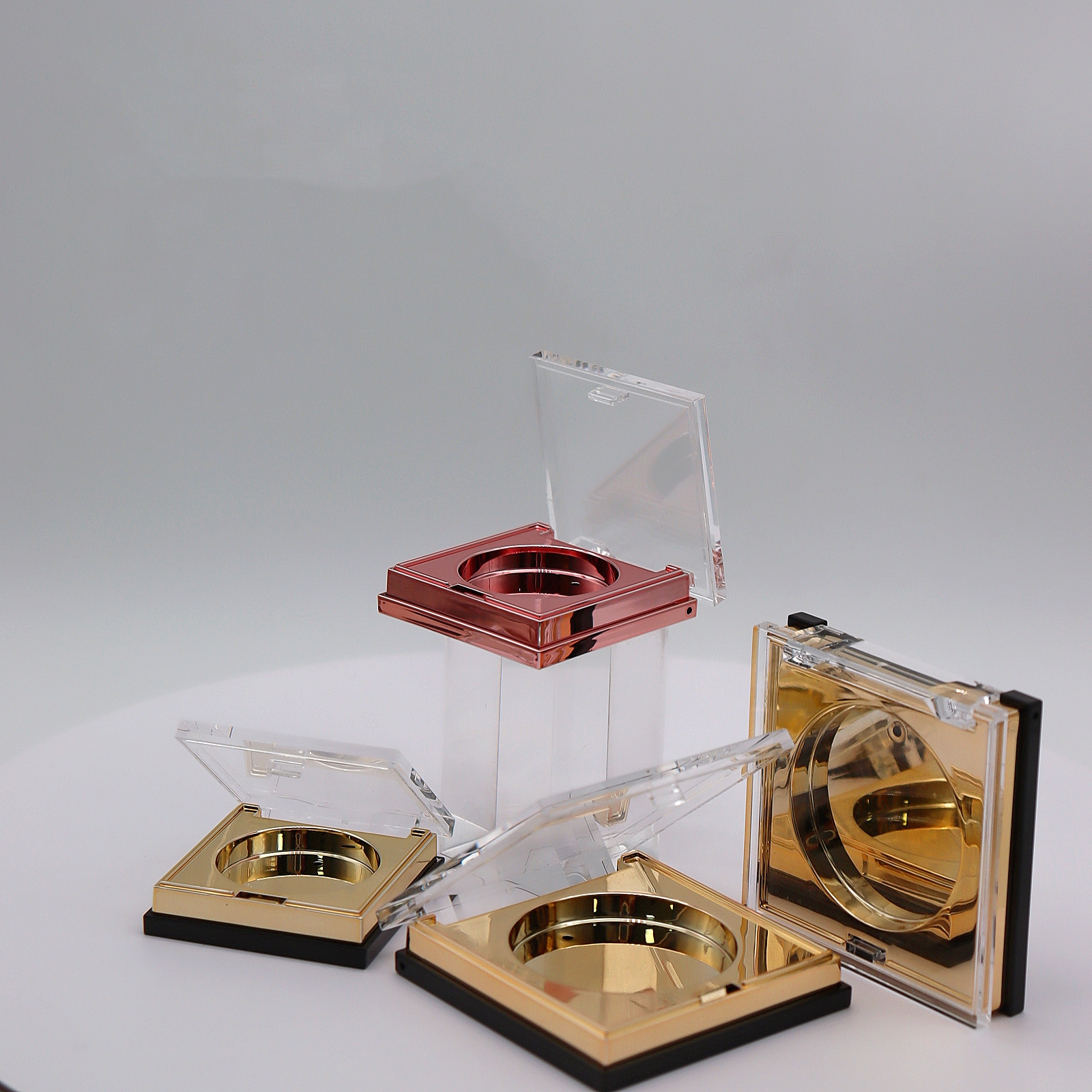 30g Eyeshadow Packaging blush highlighter Compact Powder Case - cosmopacks