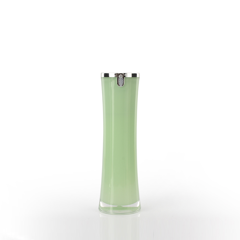 Green 20ml PMMA Multiple Capacity Facial Serum Bottle - cosmopacks