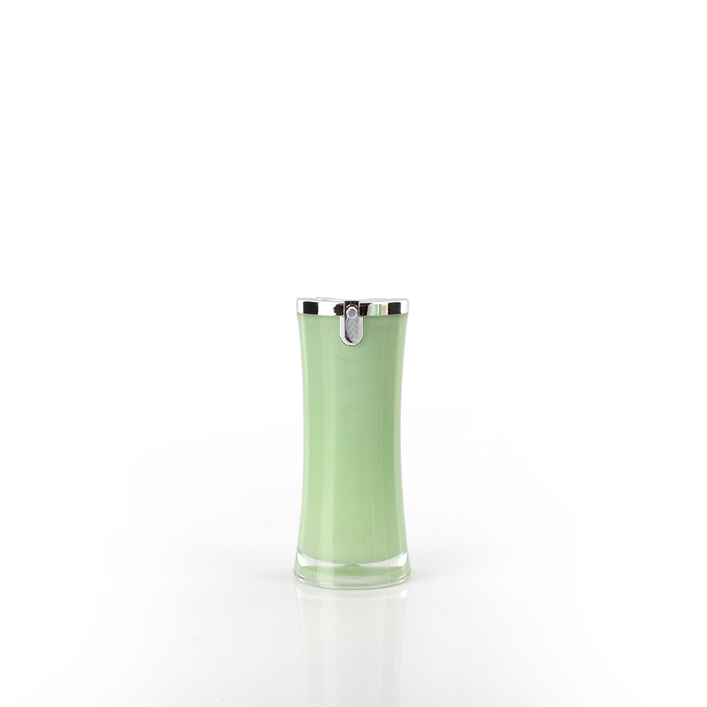 Green 20ml PMMA Multiple Capacity Facial Serum Bottle - cosmopacks
