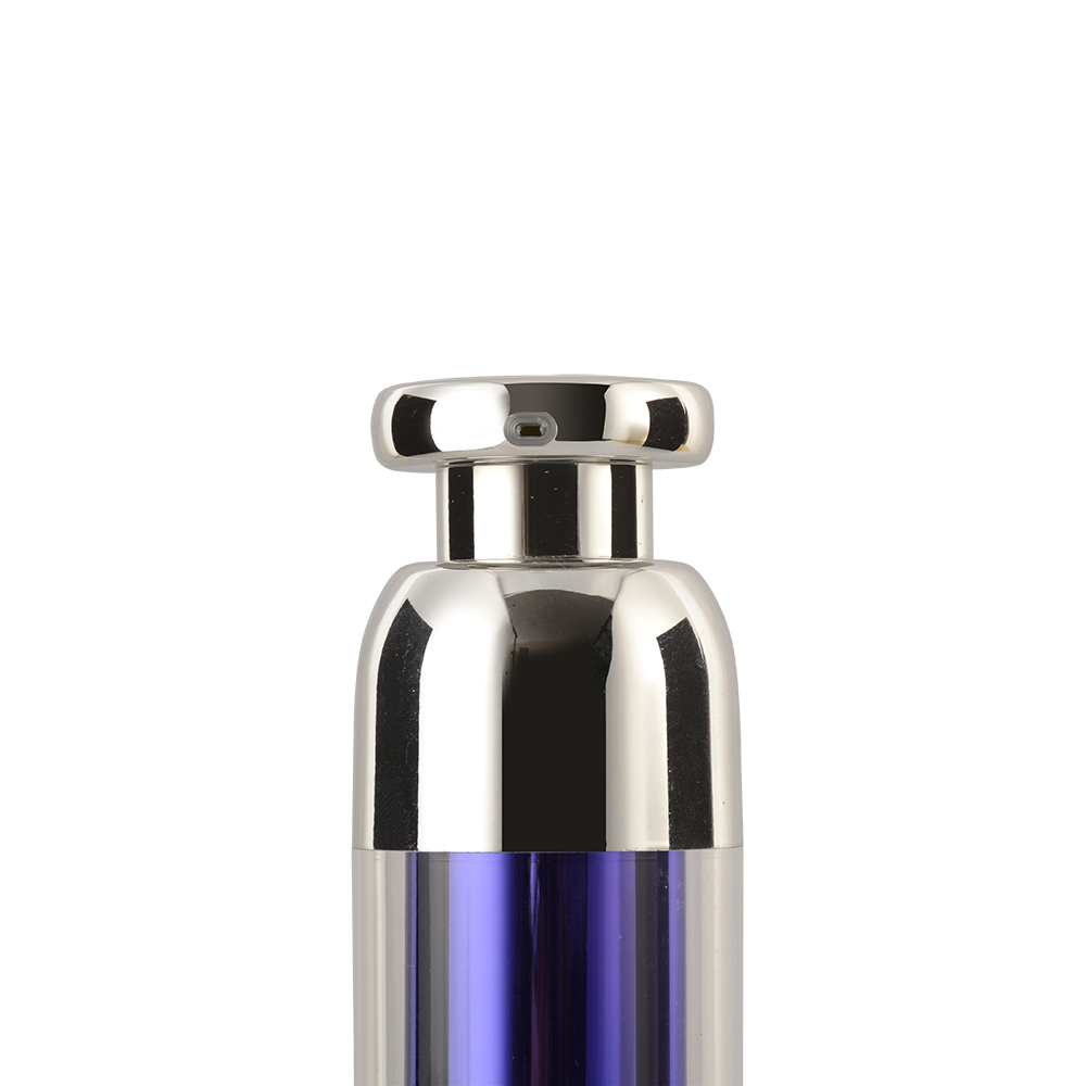 Purple Lotion Packaging Acrylic Airless Bottle W/ Inner PP Bottle ...
