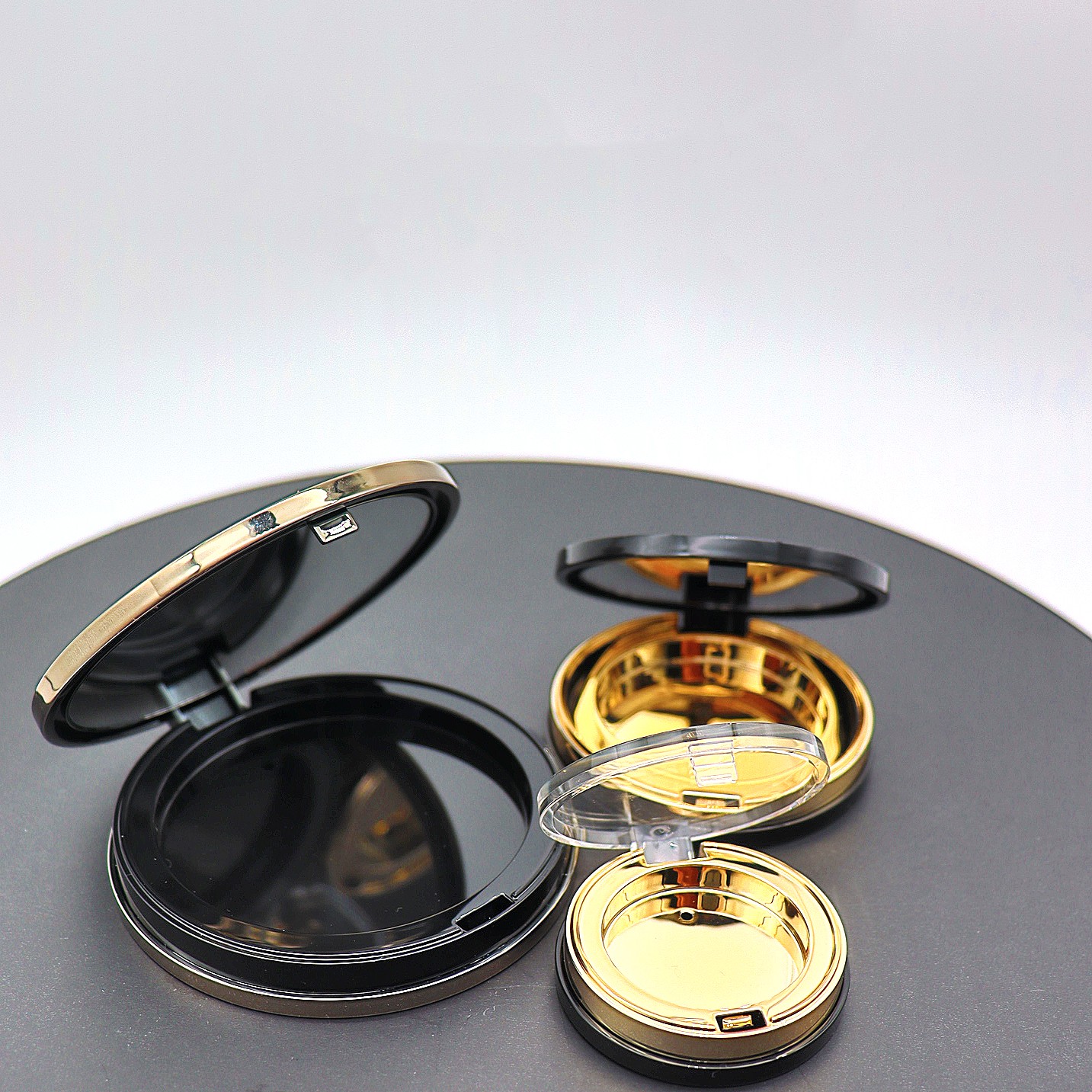 Compact Powder Packaging Net Content 4.1g Cith Mirror - cosmopacks