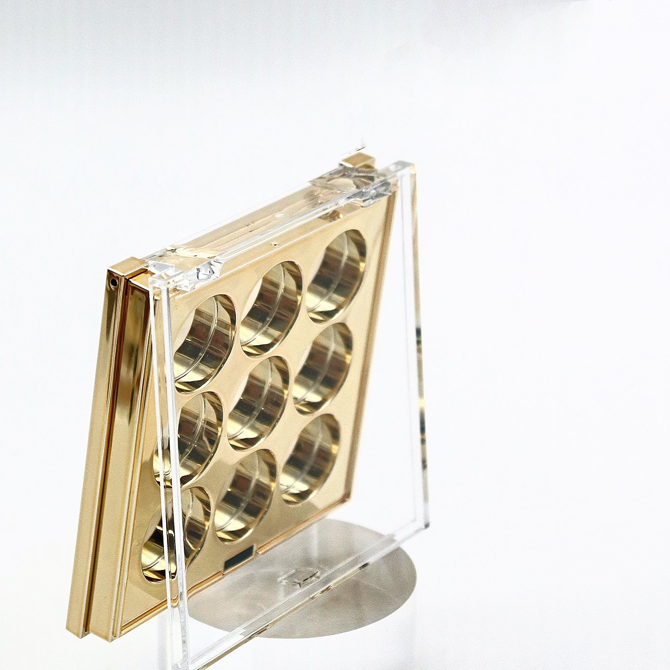 Luxury Compact Eyeshadow Container 9 Colors Packaging - cosmopacks