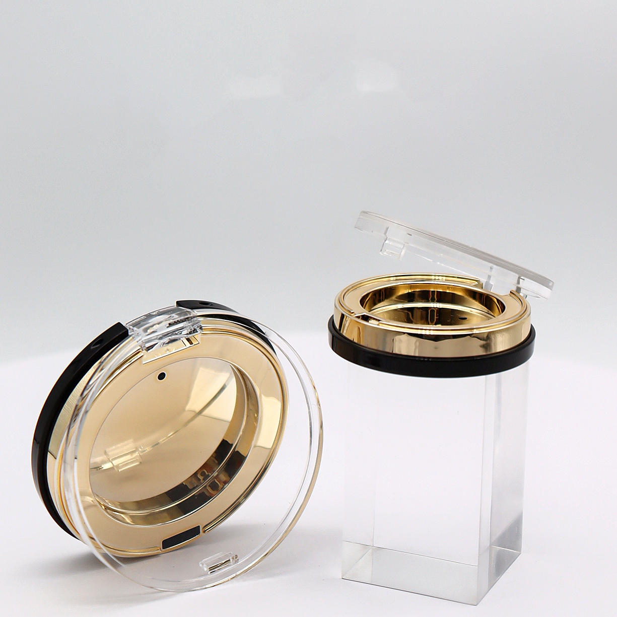 Square Luxury Compact Powder Case 2.2g Makeup Powder - cosmopacks