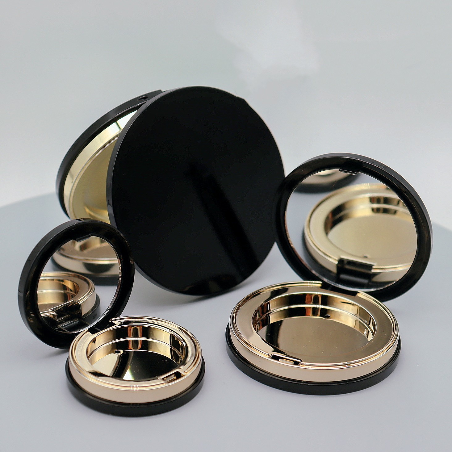 Compact Powder Packaging Net Content 4.1g Cith Mirror - cosmopacks