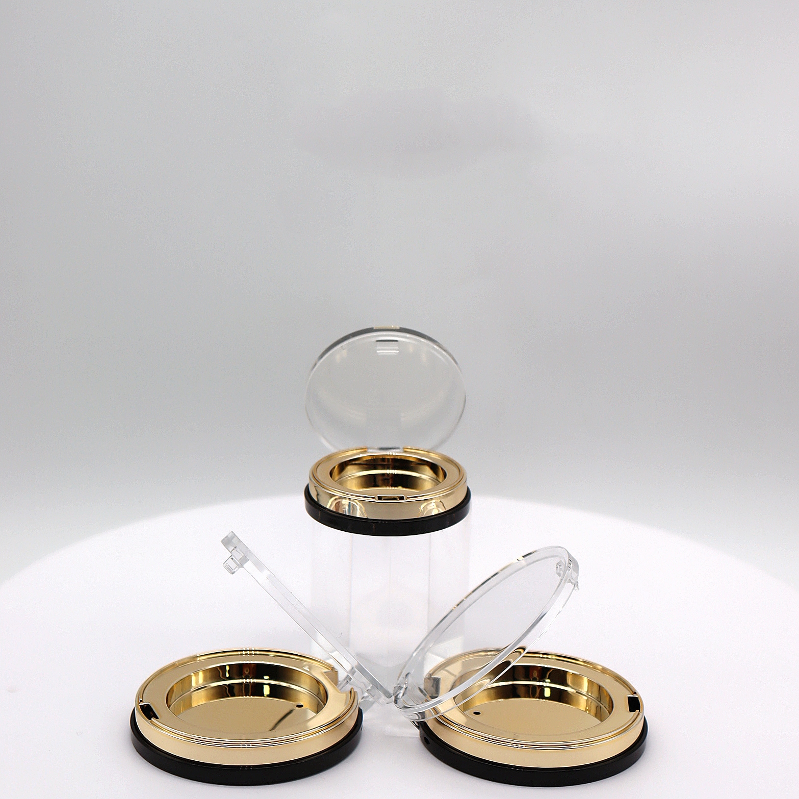 Square Luxury Compact Powder Case 2.2g Makeup Powder - cosmopacks