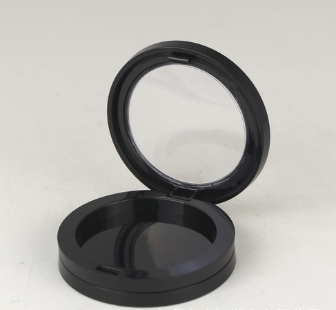 10g Makeup Black Plastic Powder Blush Packaging - cosmopacks